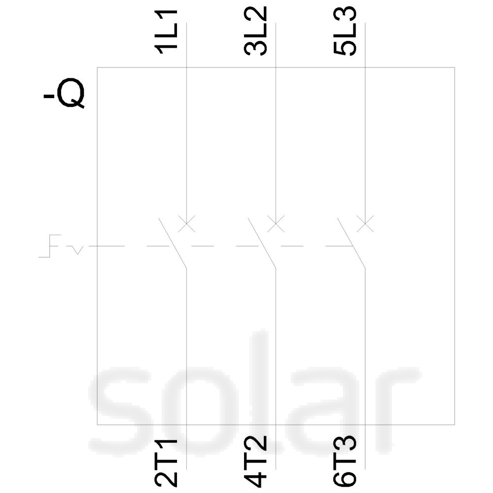 3-bieg. Rozłącznik główny/ awaryjny: MOC: 22KW /AC23 A: 18.5KW /AC-3 ...