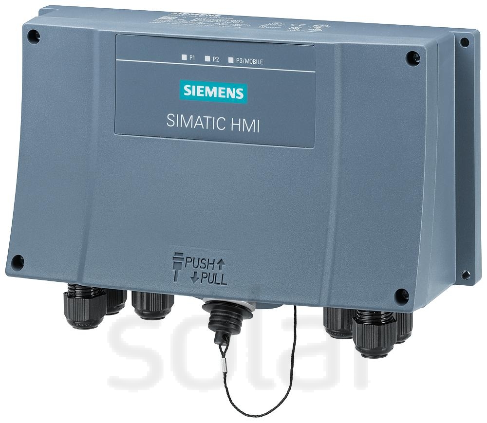 SIMATIC HMI CONNECTION BOX ADVANCED FOR MOBILE PANELS. MOUNTED ON WALL ...