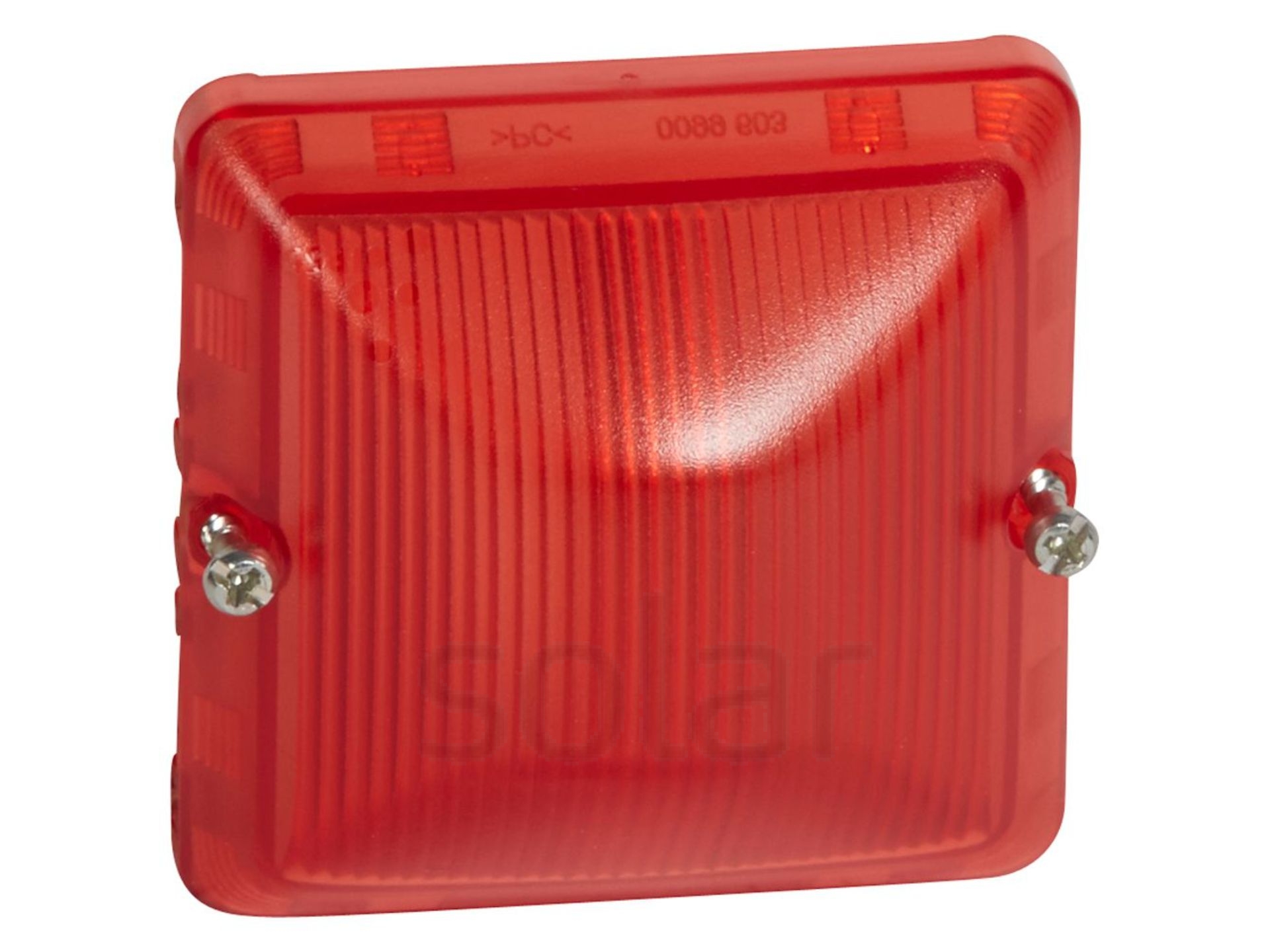 PLEXO55 Klosz do wskaźnika CZERWNONY