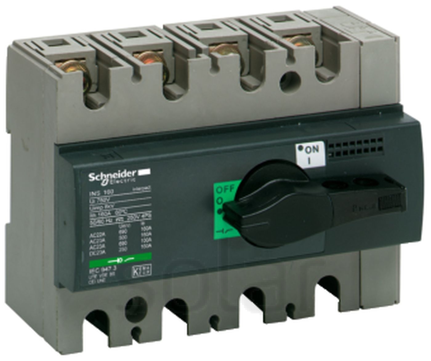 ROZŁĄCZNIK IZOLACYJNY INTERPACT INS100 4P 100A